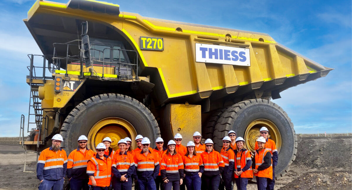 RTL team flies north for the winter - Thiess