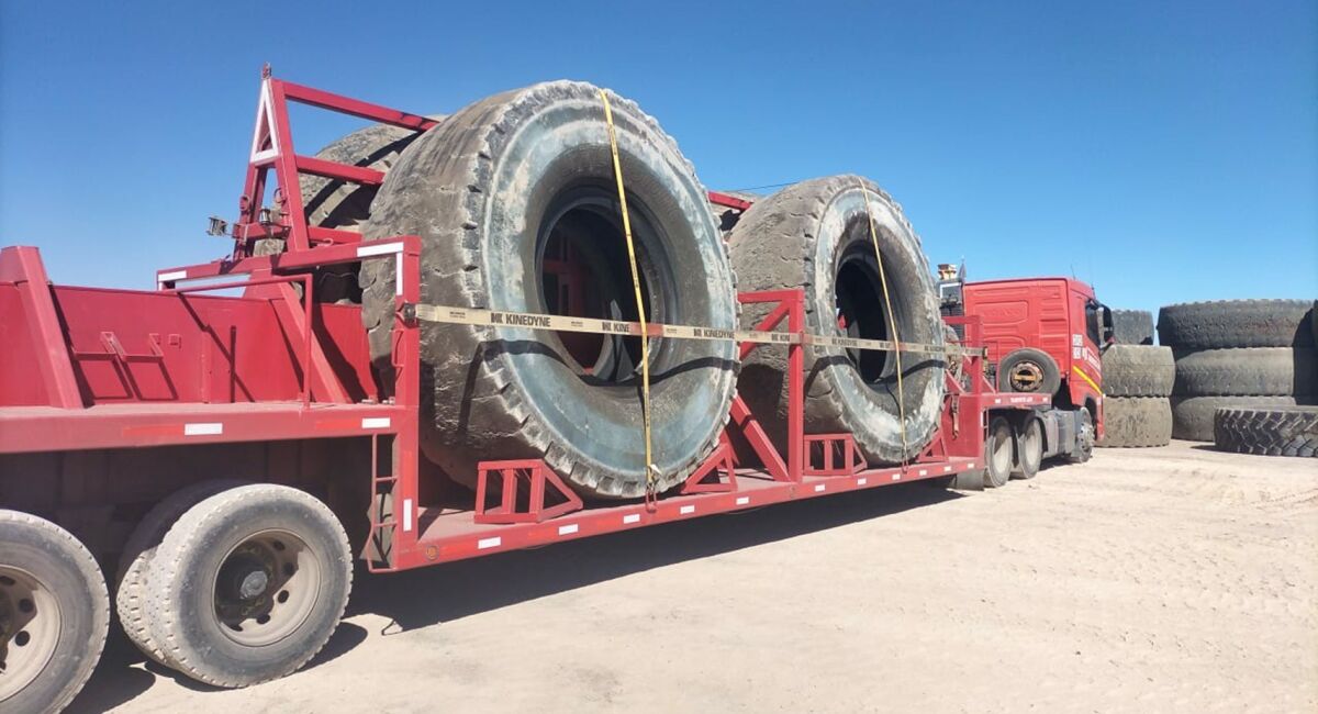 Recycling scrap tyres in Chile - Thiess