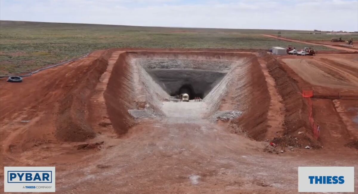 PYBAR Carrapateena Mine - Thiess