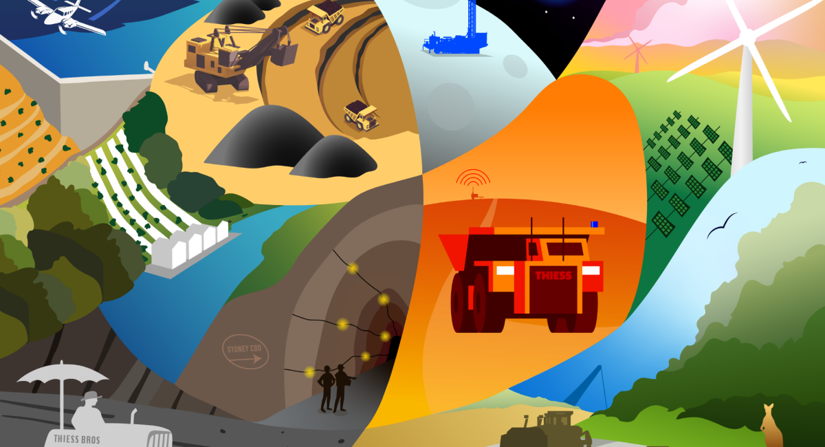 Thiess celebrates 90 years - Thiess