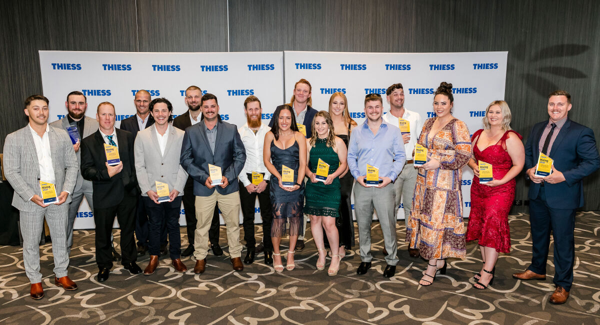 Congratulations to our winners at the 2022 Rising Star Awards - Thiess