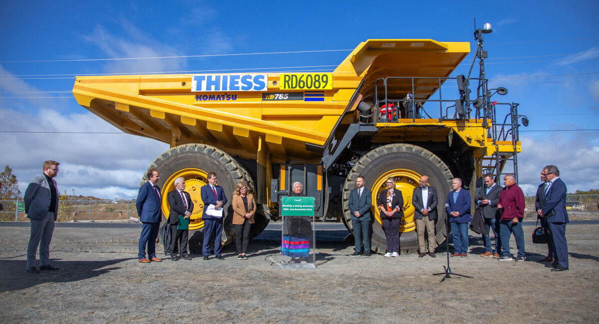Thiess celebrates the start of Stobie Open Pit Mining Project - Thiess